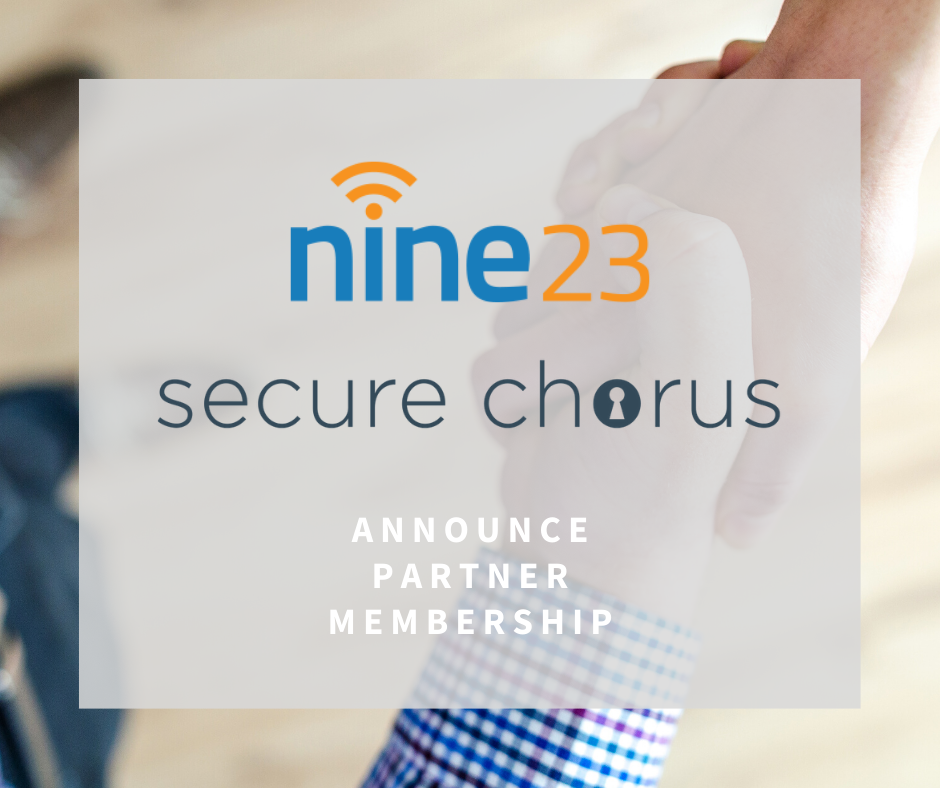 Nine23 joins Secure Chorus | Nine23